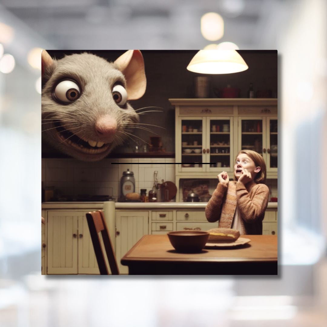 That’s a giant mouse or a huge imagination! - The Daily Cuppa - Medium