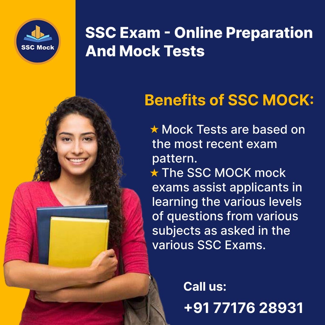 Excel in SSC Exams and Elevate Your Performance Using Mock Tests by SSC ... Excel in SSC Exams and Elevate Your Performance Using Mock Tests by SSC ...