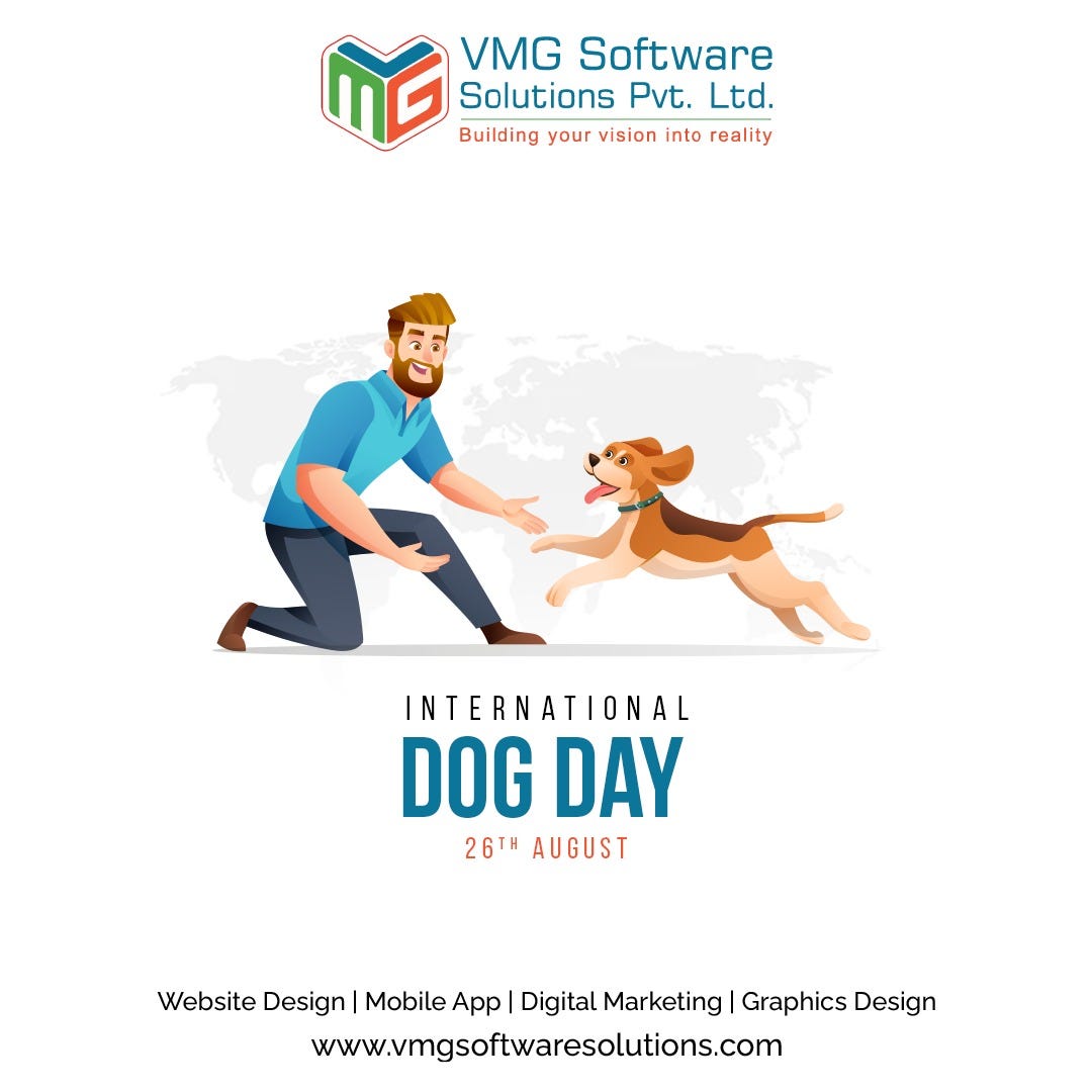 Happy International Dog Day - Pankaj Prajapati - Medium