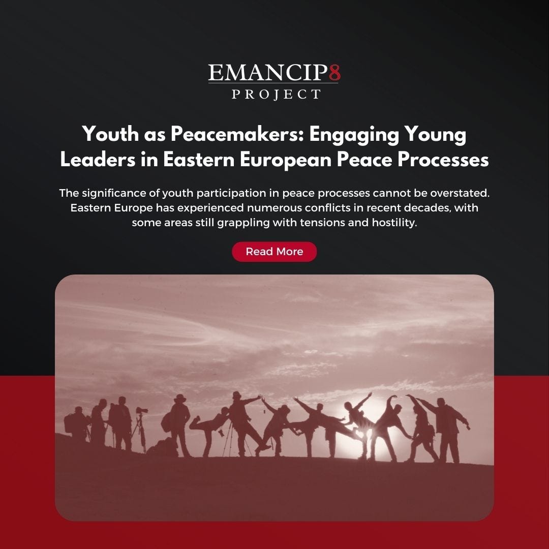 Youth as Peacemakers: Engaging Young Leaders in Eastern European Peace ...