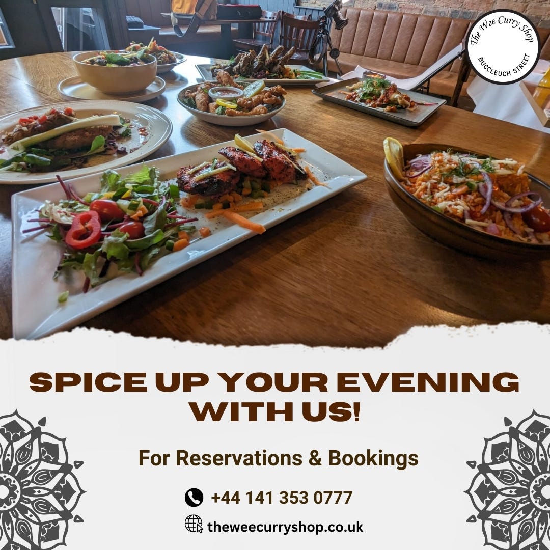 Best Indian Curry House in Glasgow- The Wee Curry Shop | by The Wee ...