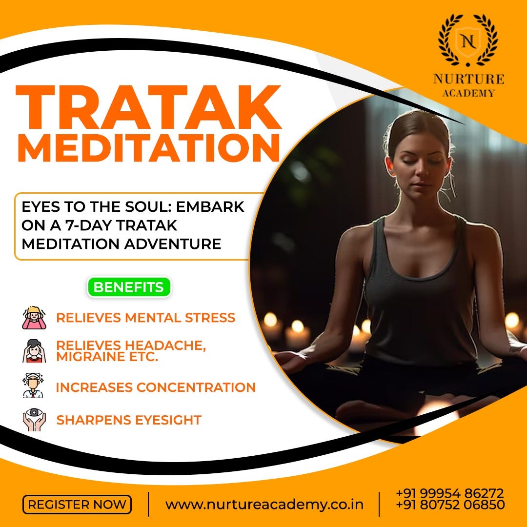 Tratak Meditation Workshop by Nurture Academy - Nurture Academy - Medium