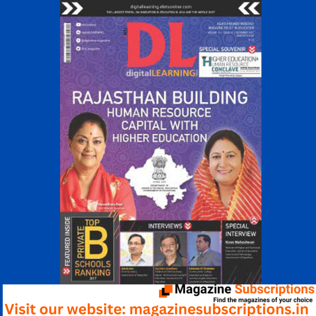 Subscribe now to Digital Learning Magazine Subscriptions in India ...