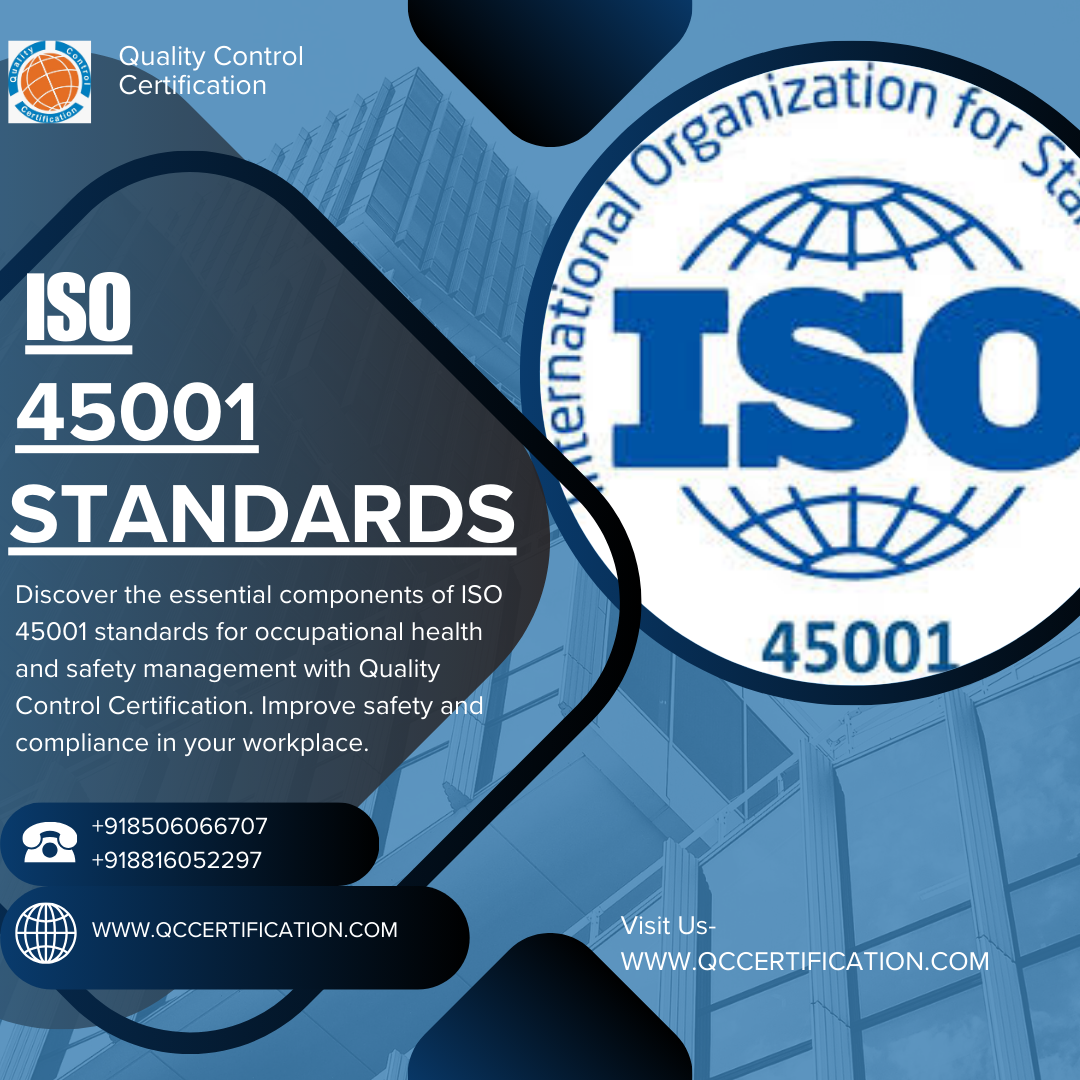 ISO 45001 Standards | QC CERTIFICATION - DHRUV CHOUDHARY - Medium