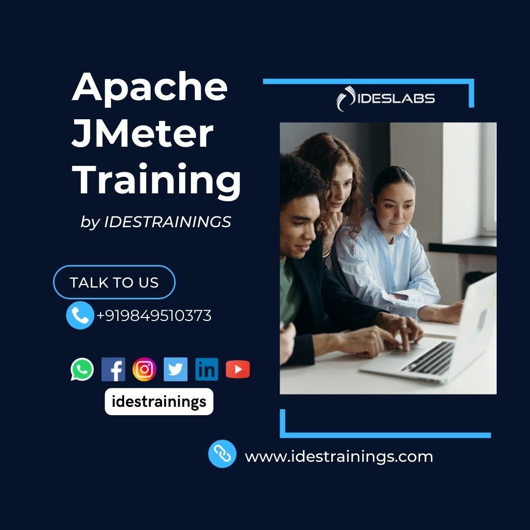 Apache Jmeter Training — Idestrainings Idestraining Medium