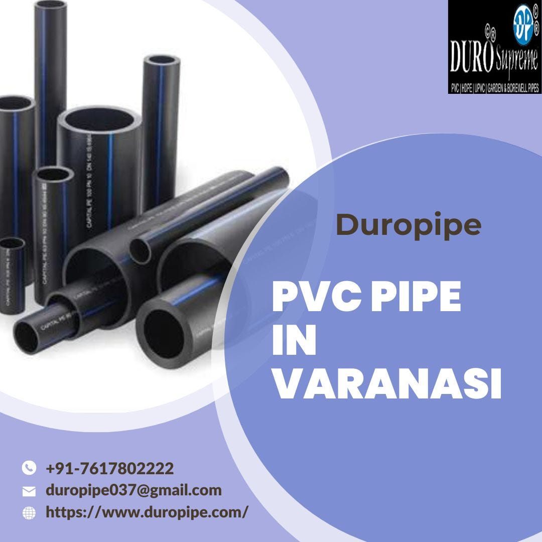 PVC Pipe in Varanasi |Duropipe - duro pipe - Medium