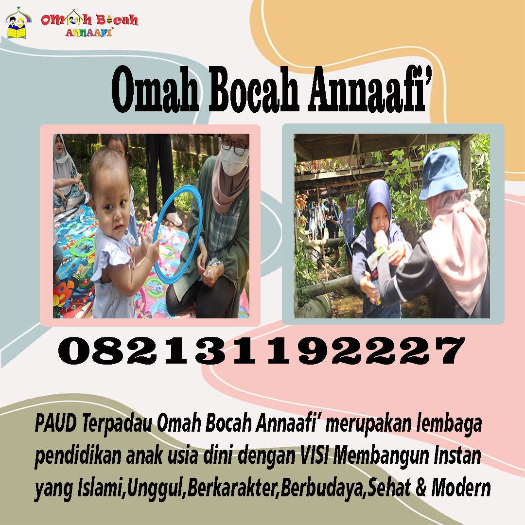 WA 0821–3119–2227, KB TK Islam Omah Bocah Annafi Di Kota Malang | by Sekolah TK Terbaik Di Kota ...