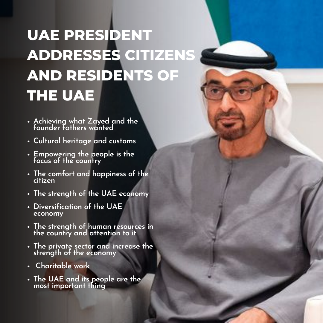 President Sheikh Mohamed address the nation and set out his vision for ...