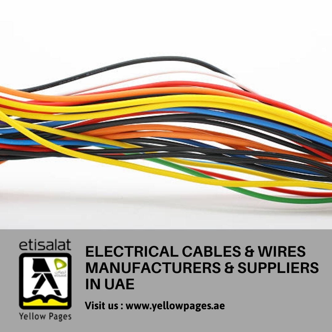 List of Electrical Cables & Wires Manufacturers & Suppliers in UAE ...