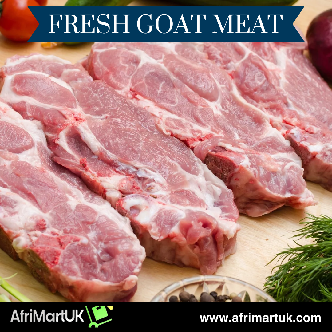 Order 100% fresh goat meat Online at AfrimartUk - Afri Martuk - Medium