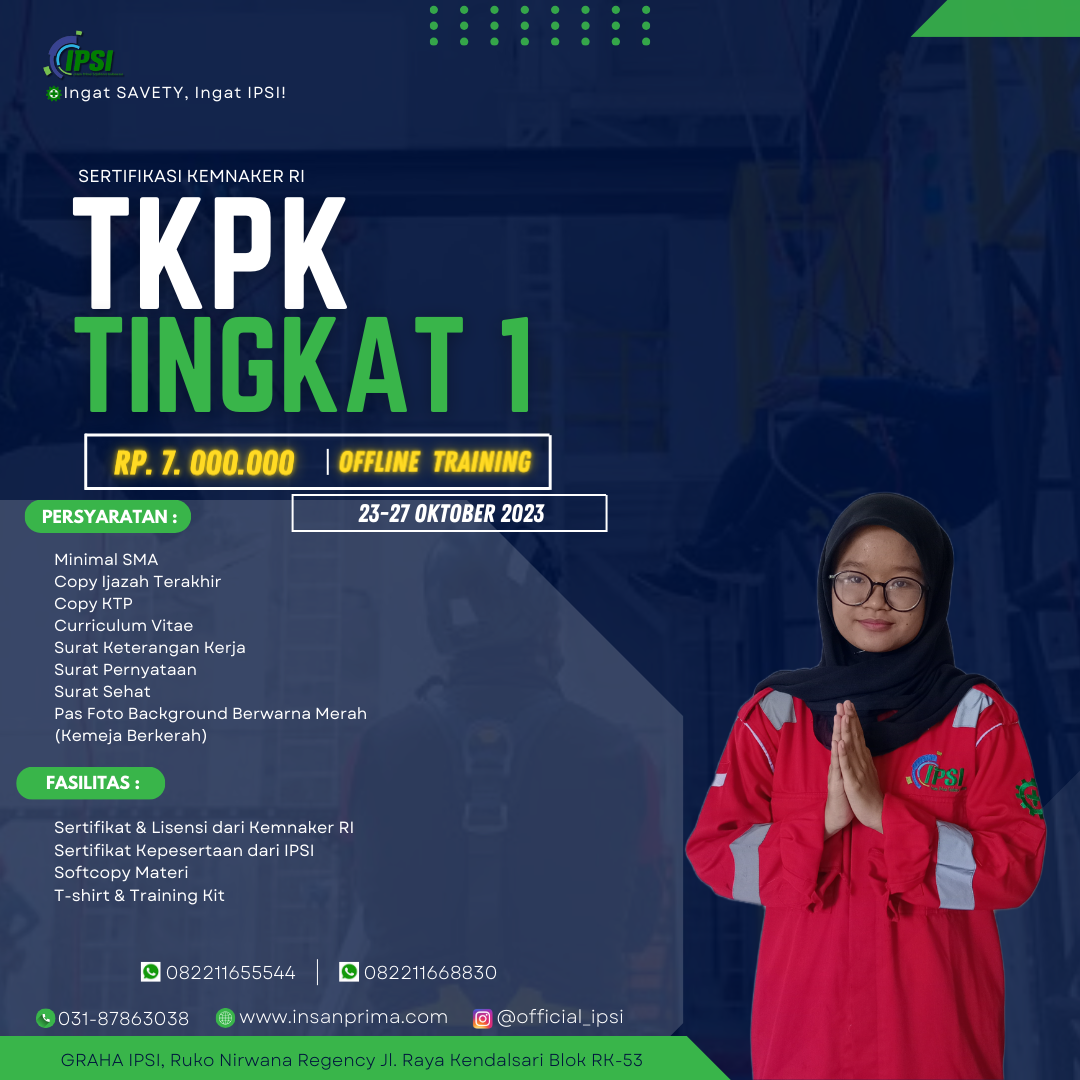 TKPK TINGKAT 1 | by Katiga keselamatankerja | Sep, 2023 | Medium