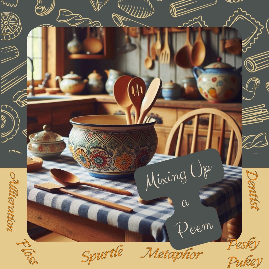 Mixing Up a Poem. My attempt at a descort poem | by Sherry Atkinson ...