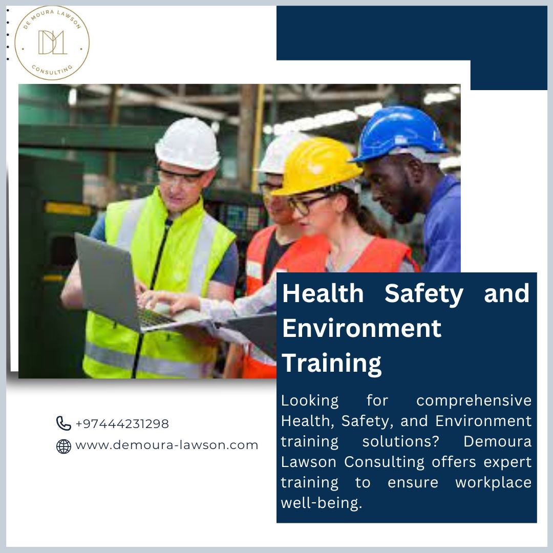 Health Safety and Environment Training - Demoura Lawson Consulting - Medium