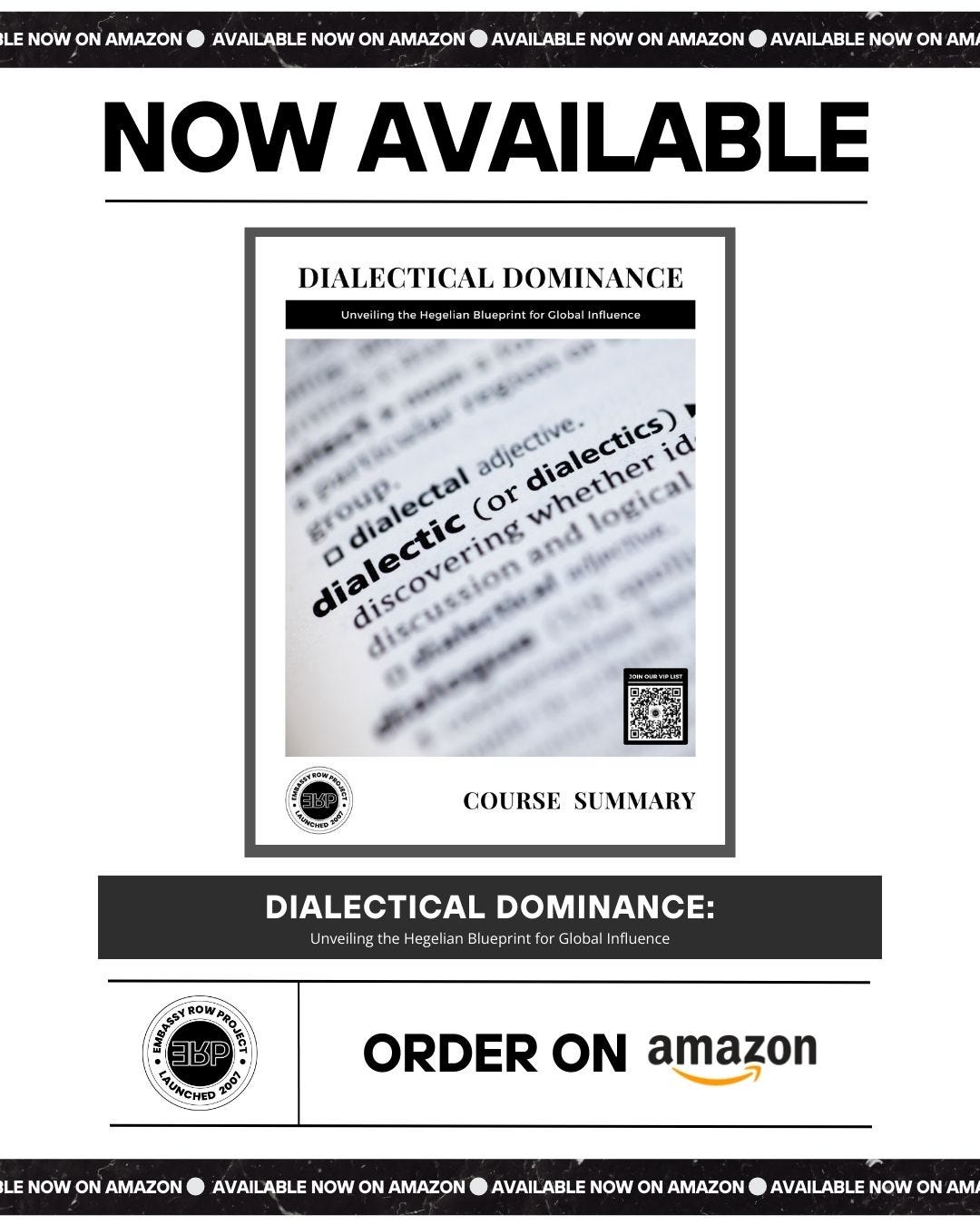 “Dialectical Dominance: Unveiling the Hegelian Blueprint for Global ...
