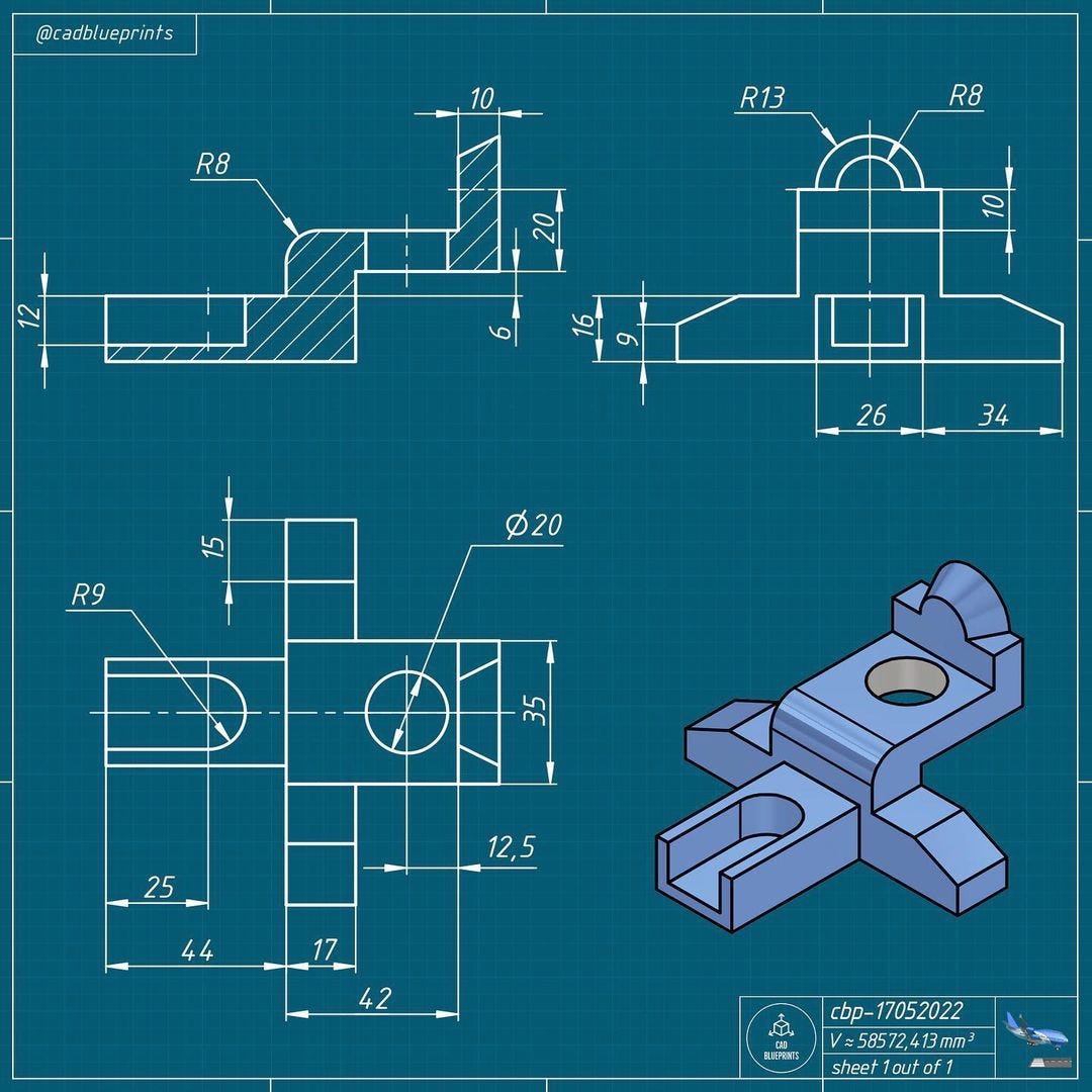 3D CAD Drawings Practice Examples 1 For more details click here ...