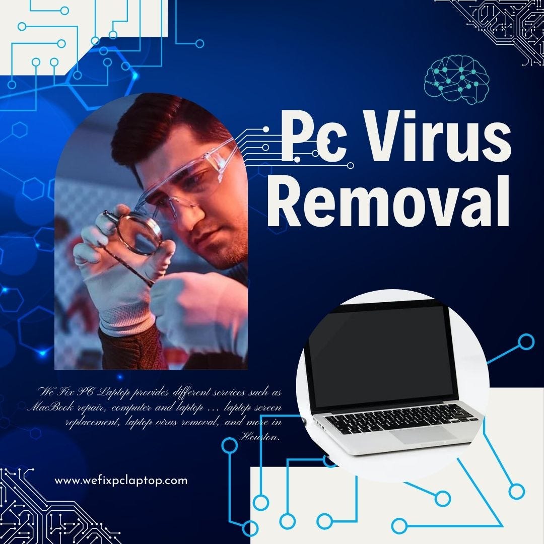 Pc Virus Removal - wefixpc laptop - Medium