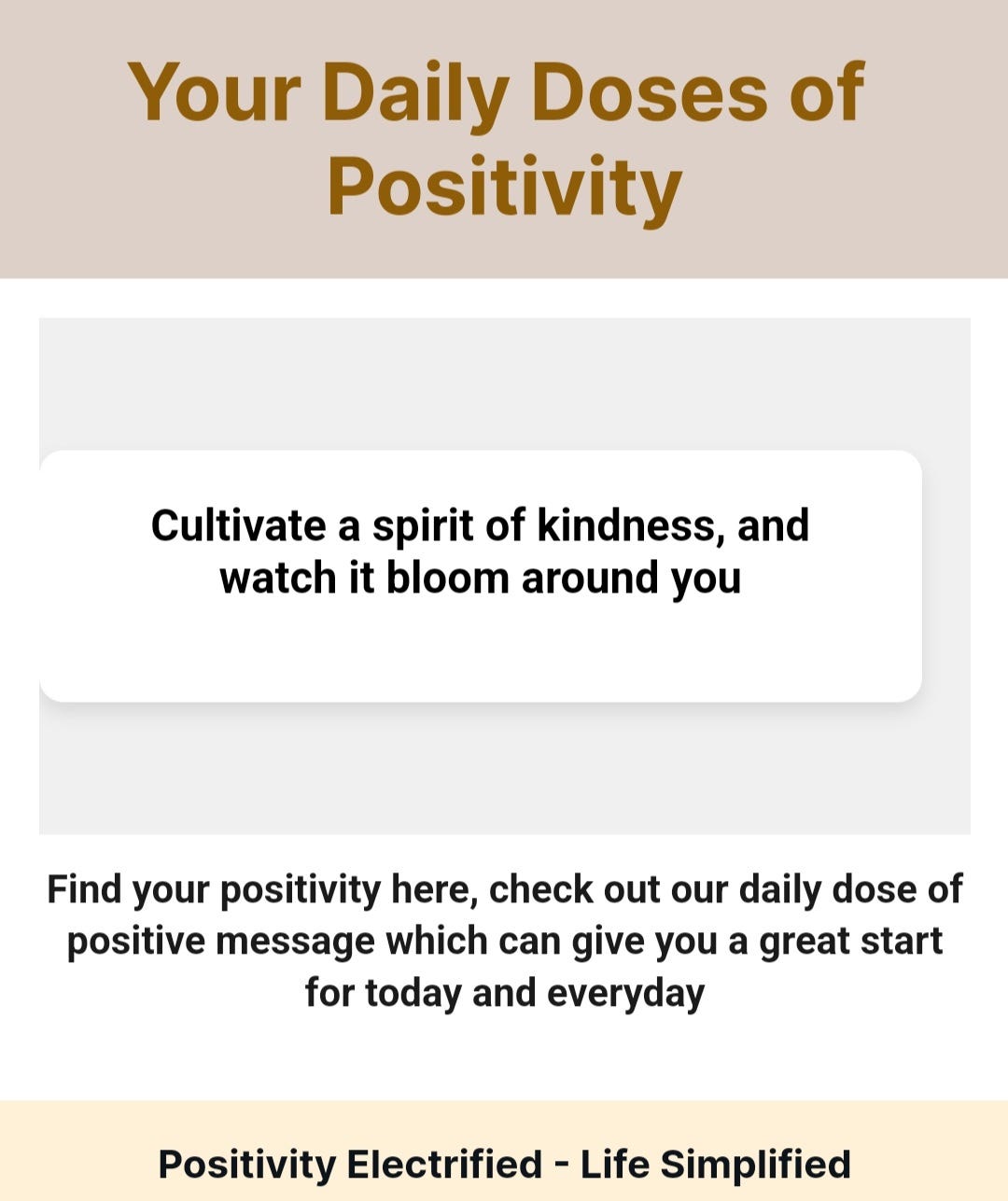 Cultivate a spirit of kindness, and watch it bloom around you Your ...