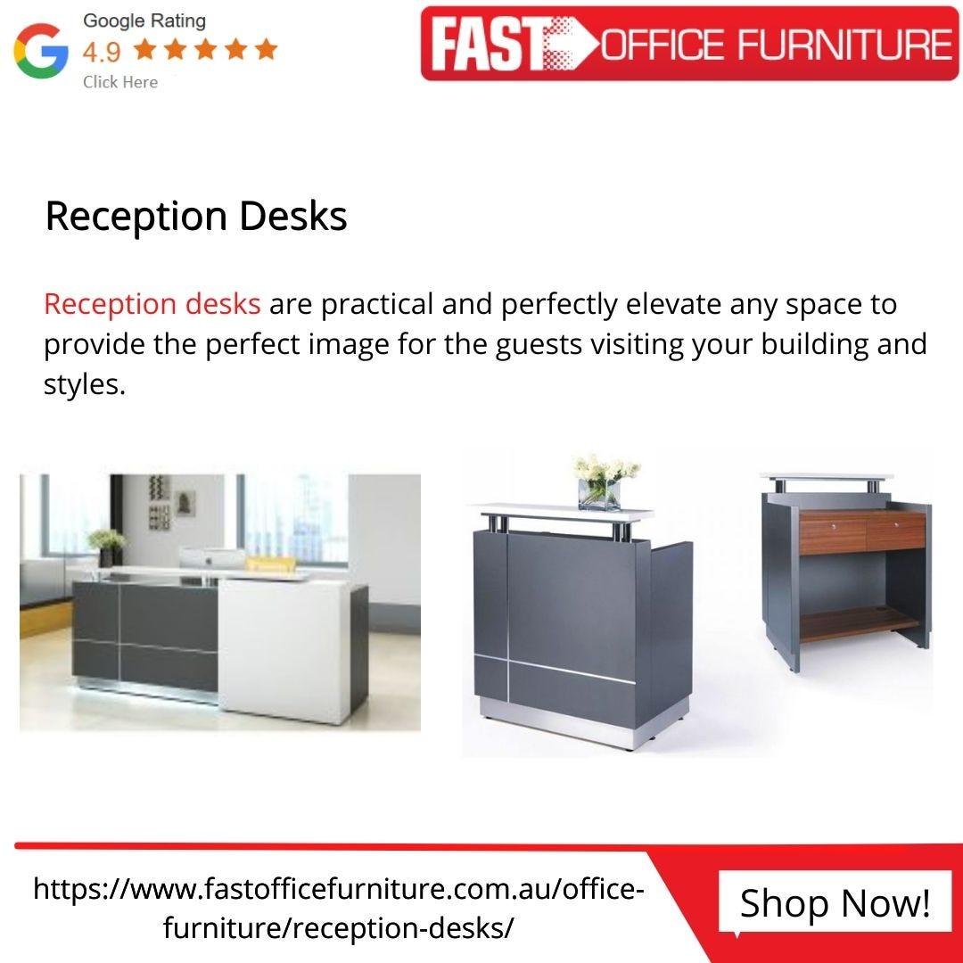 Office Reception Desks For Sale in Australia | Fast Office Furniture ...