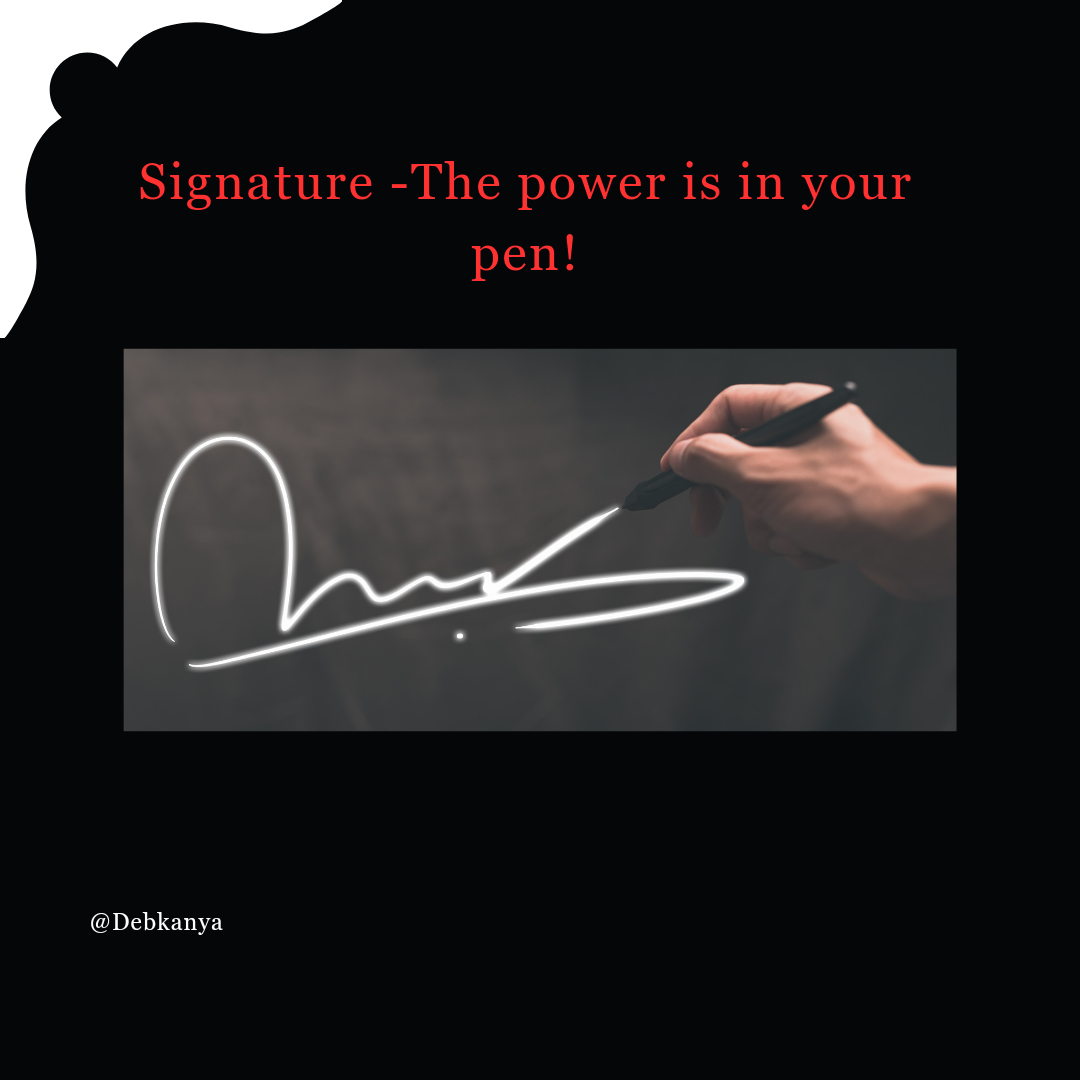The Secret Dance of Pen and Soul/ The Meaning of Your Signature | by ...
