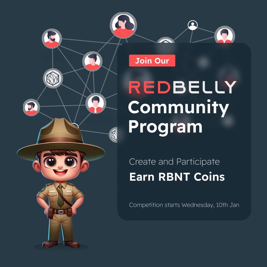 Redbelly Community Program: How it works, and how you can earn RBNT coins. | by Redbelly Network ...