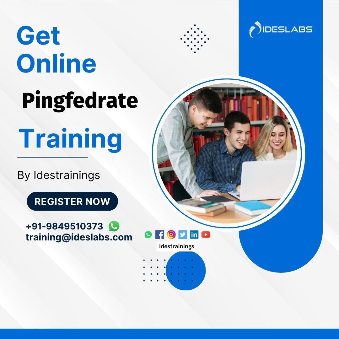 PingFederate Training — IDESTRAININGS - IDESTRAINING - Medium