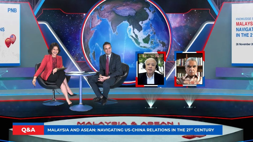 US hegemony was based on performance legitimacy. Malaysia and ASEAN ...
