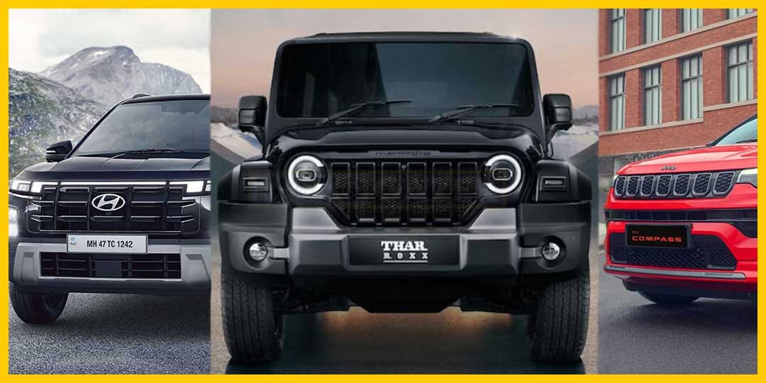 The All New Thar Roxx Compared With Creta And Jeep Compass | by Moto ...