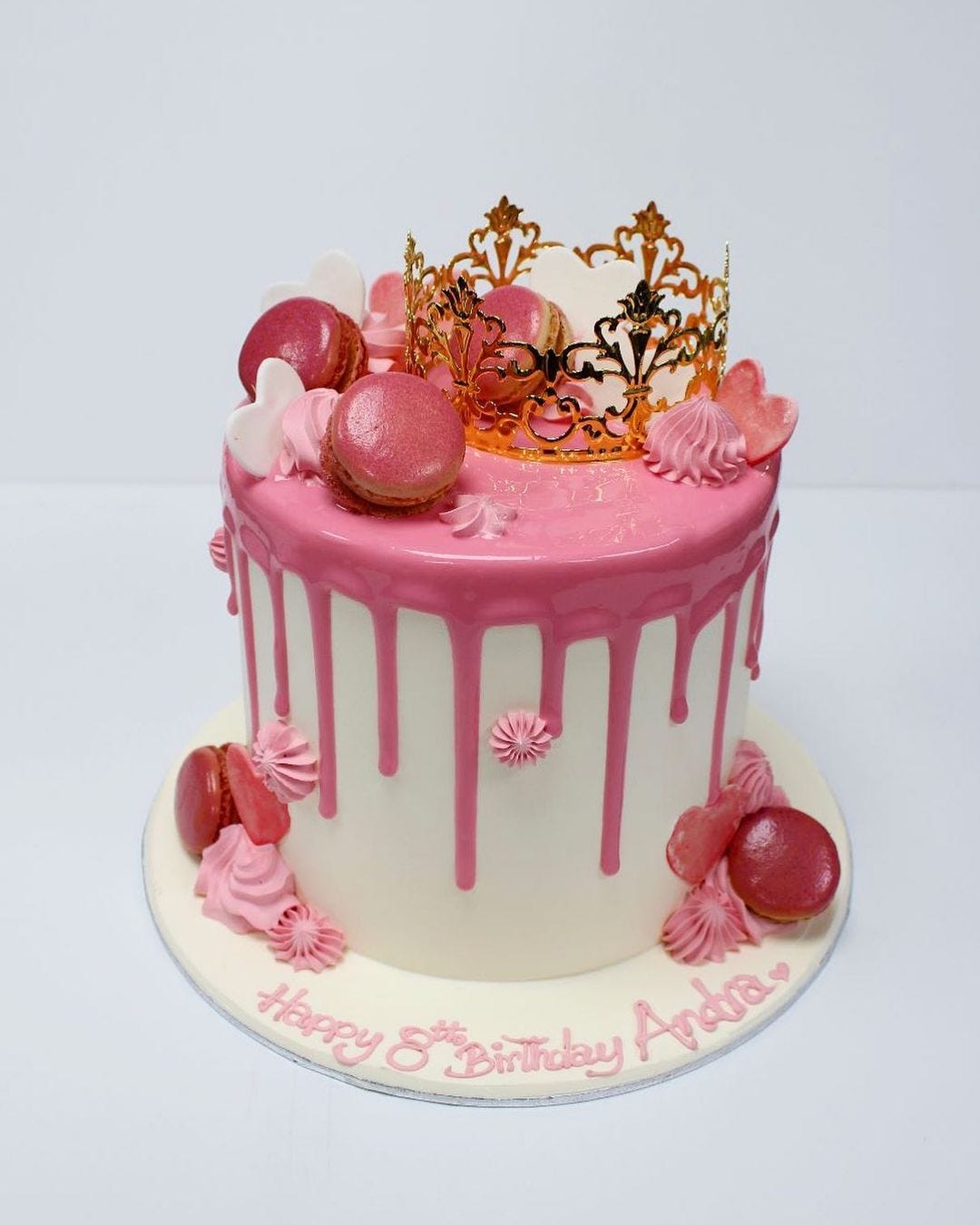 Golden Crown Cake - Icakeslondon - Medium