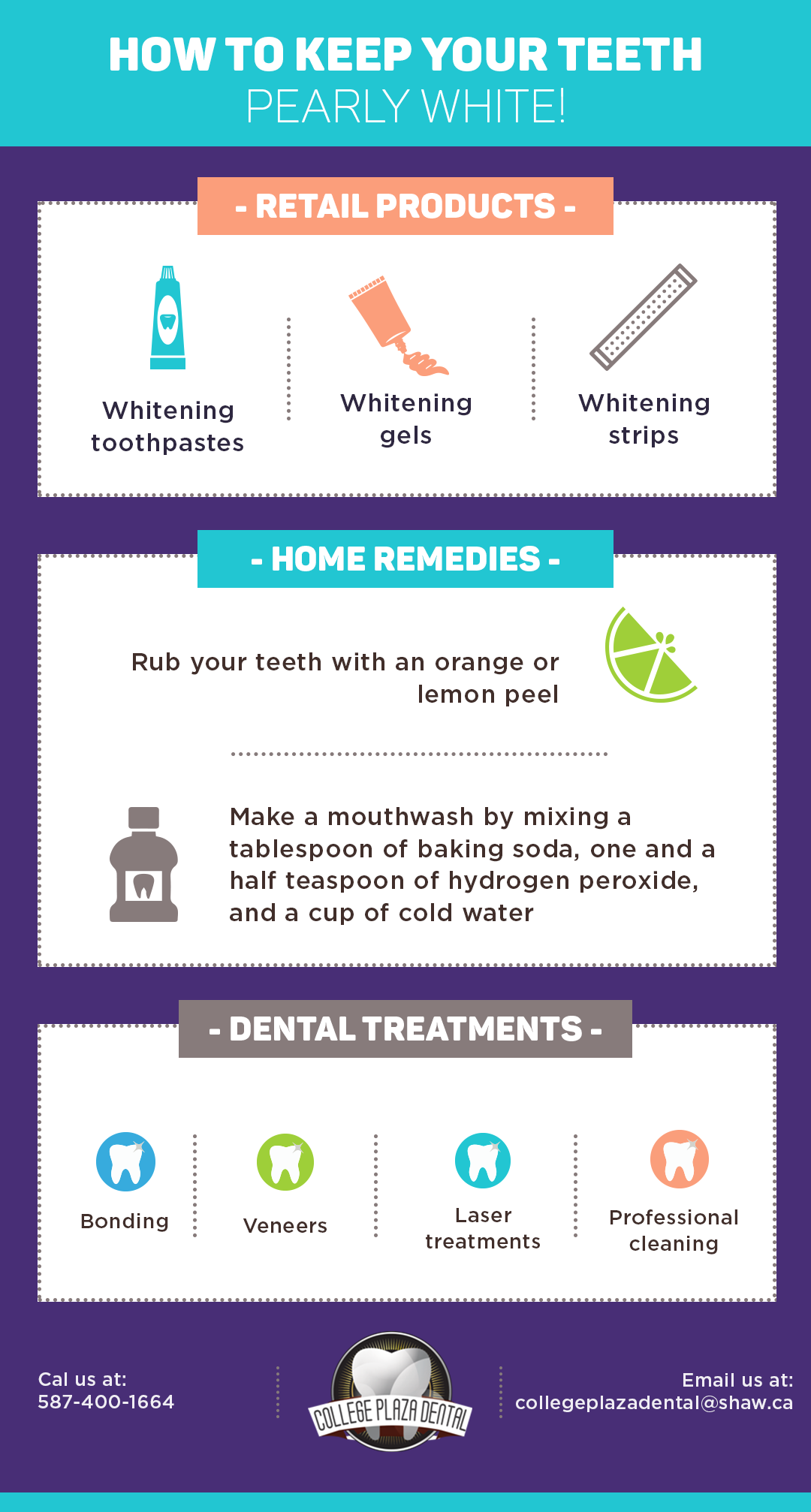 How To Keep Your Teeth Pearly White | by College Plaza Dental | Medium