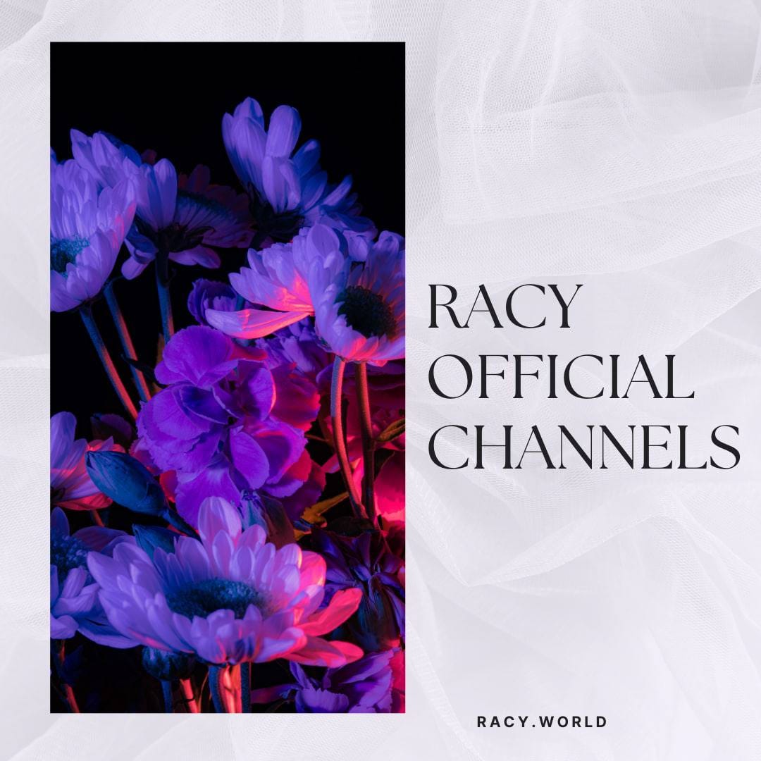 💋 Welcome to RACY official channels! - RACY Official - Medium