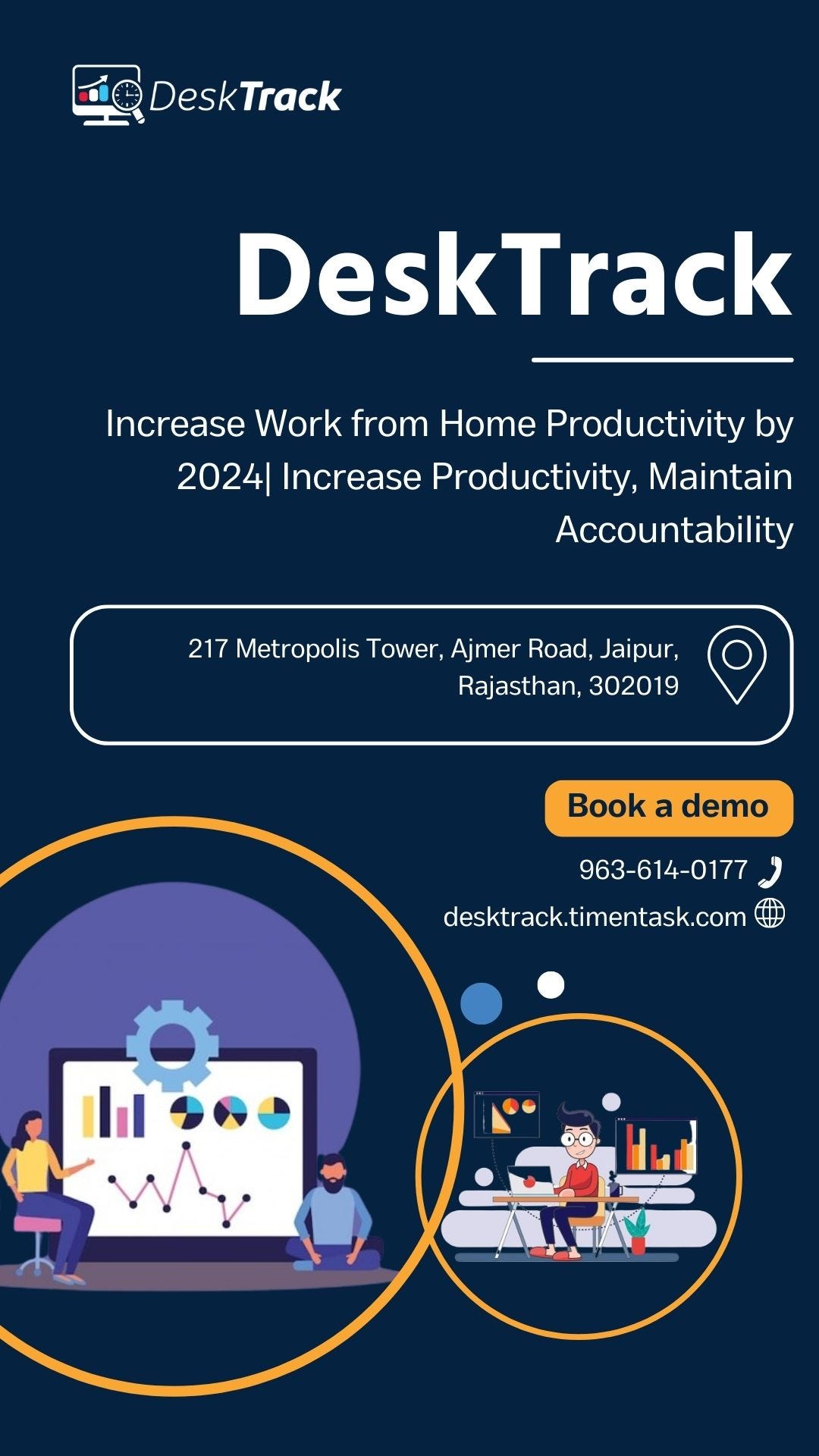 DeskTrack: Increase Work from Home Productivity by 2024| Increase Productivity, Maintain ...