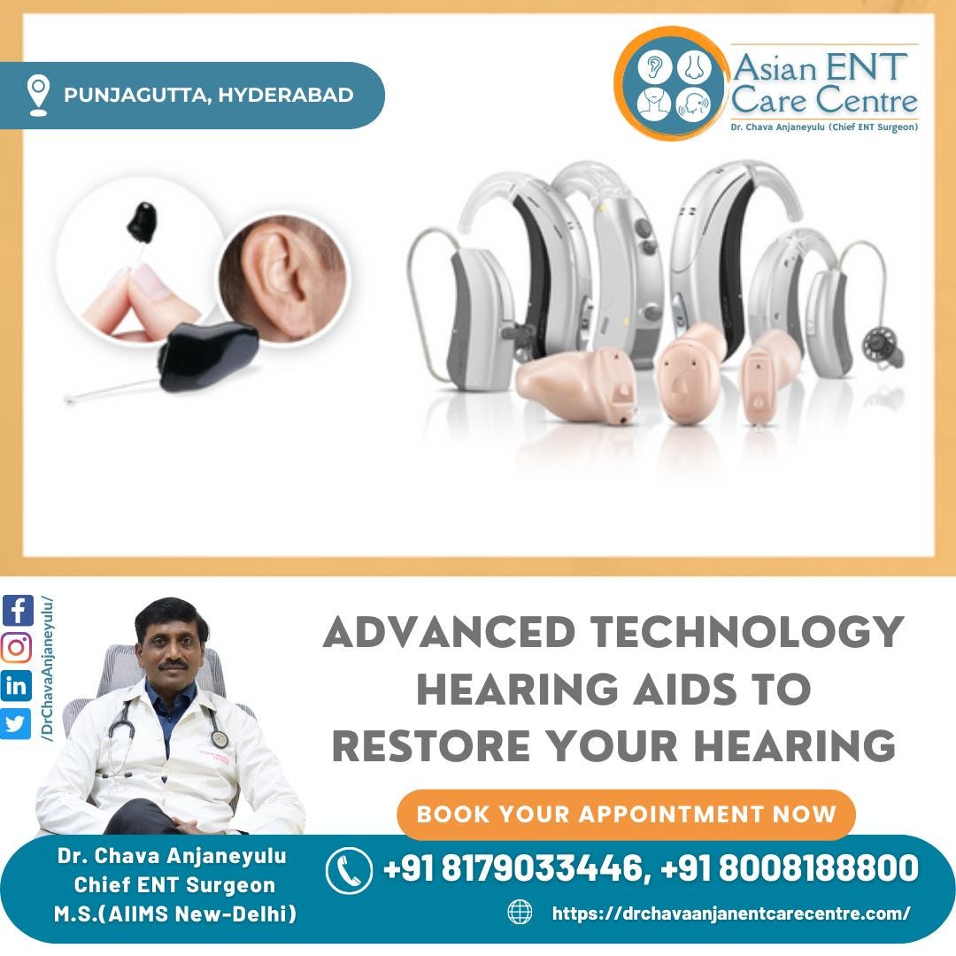 Advanced Technology Hearing Aids To Restore Your Hearing | by ...