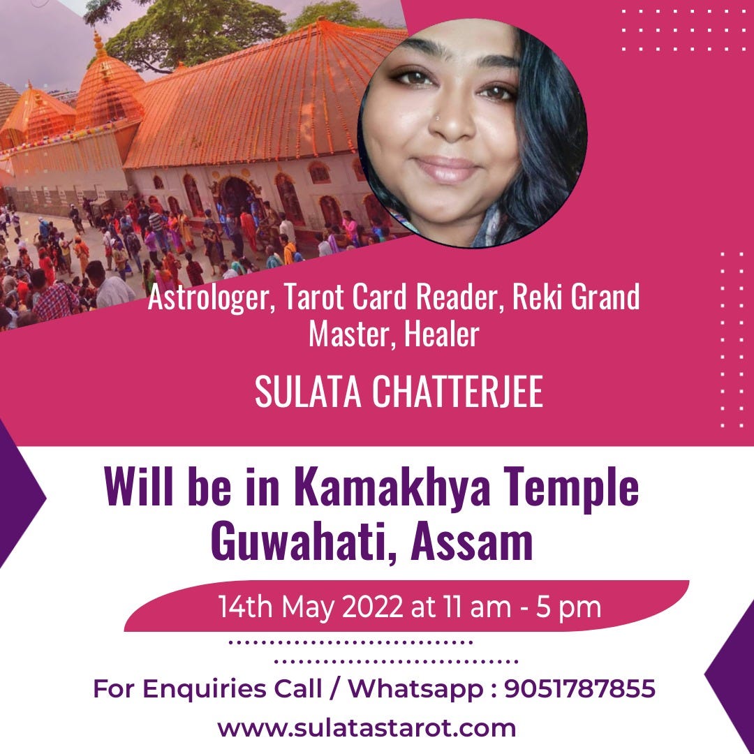 Astrologer, Tarot Card Reader, Reki Grand Master, Healer Will be in ...