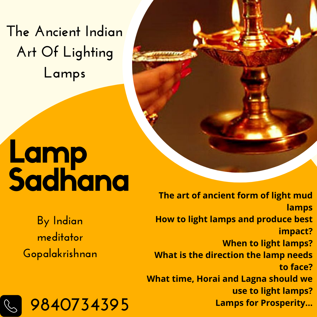 Lamp Sadhana — The Ancient Indian Art Of Lighting Lamps By Indian ...