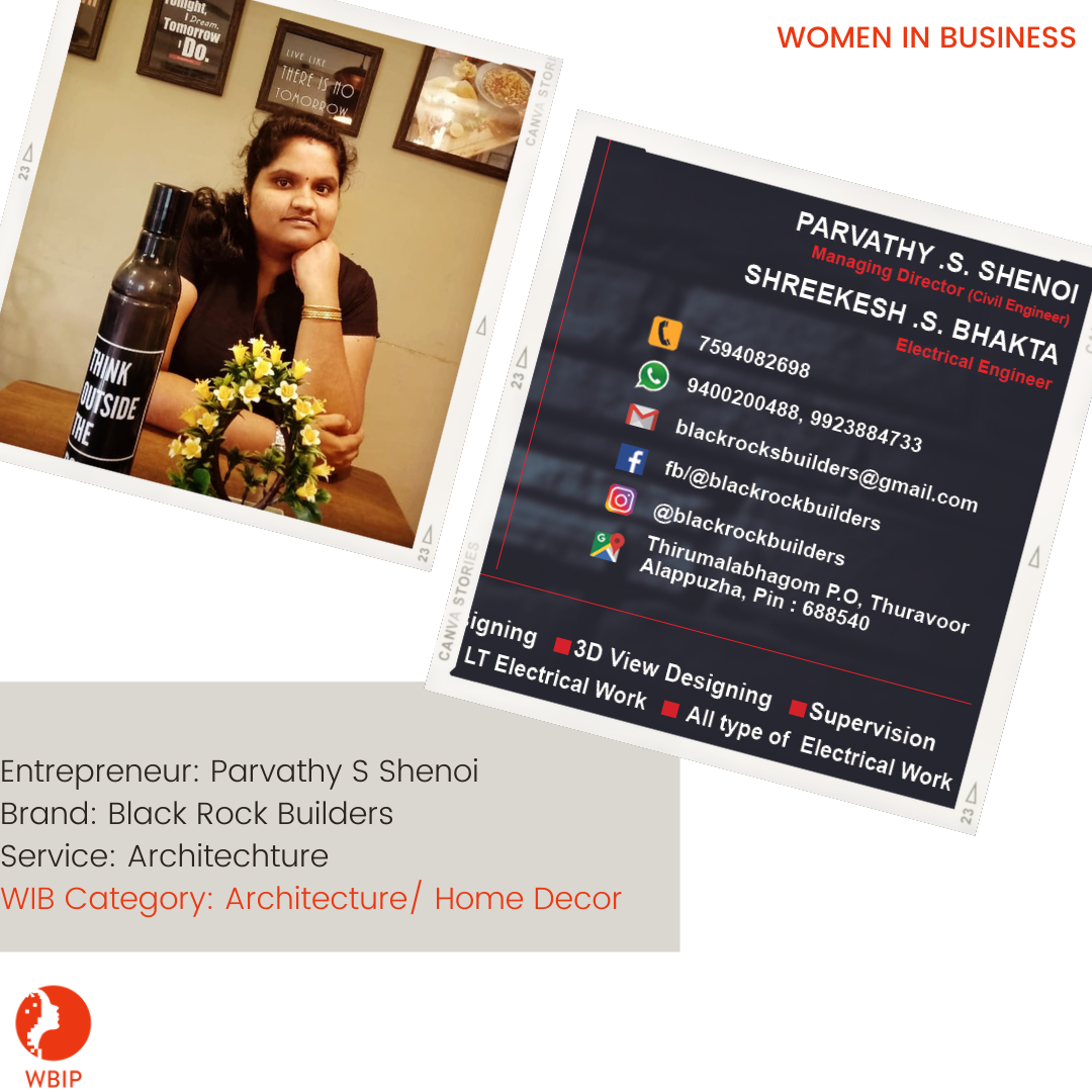 Parvathy S Shenoi is an entrepreneur and a Civil Engineer from ...