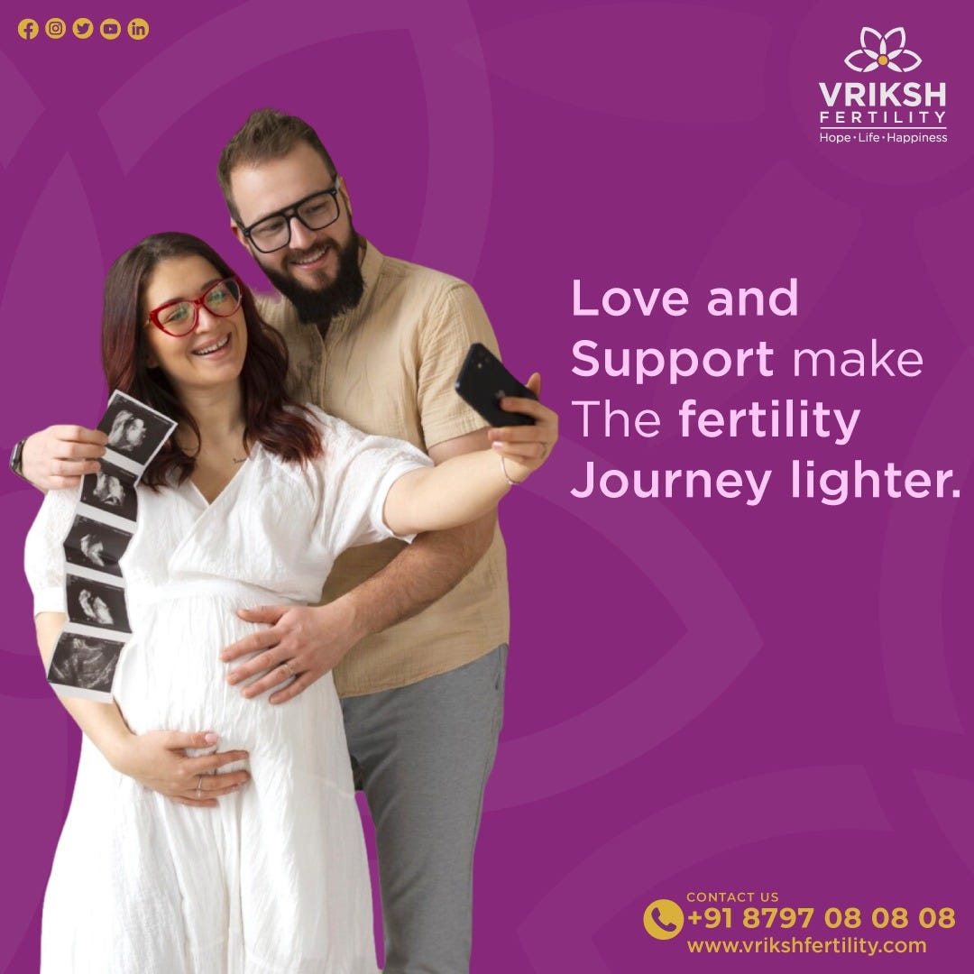 Love and support make the journey lighter. - Vriksh Fertility - HSR Layout, Bangalore - Medium