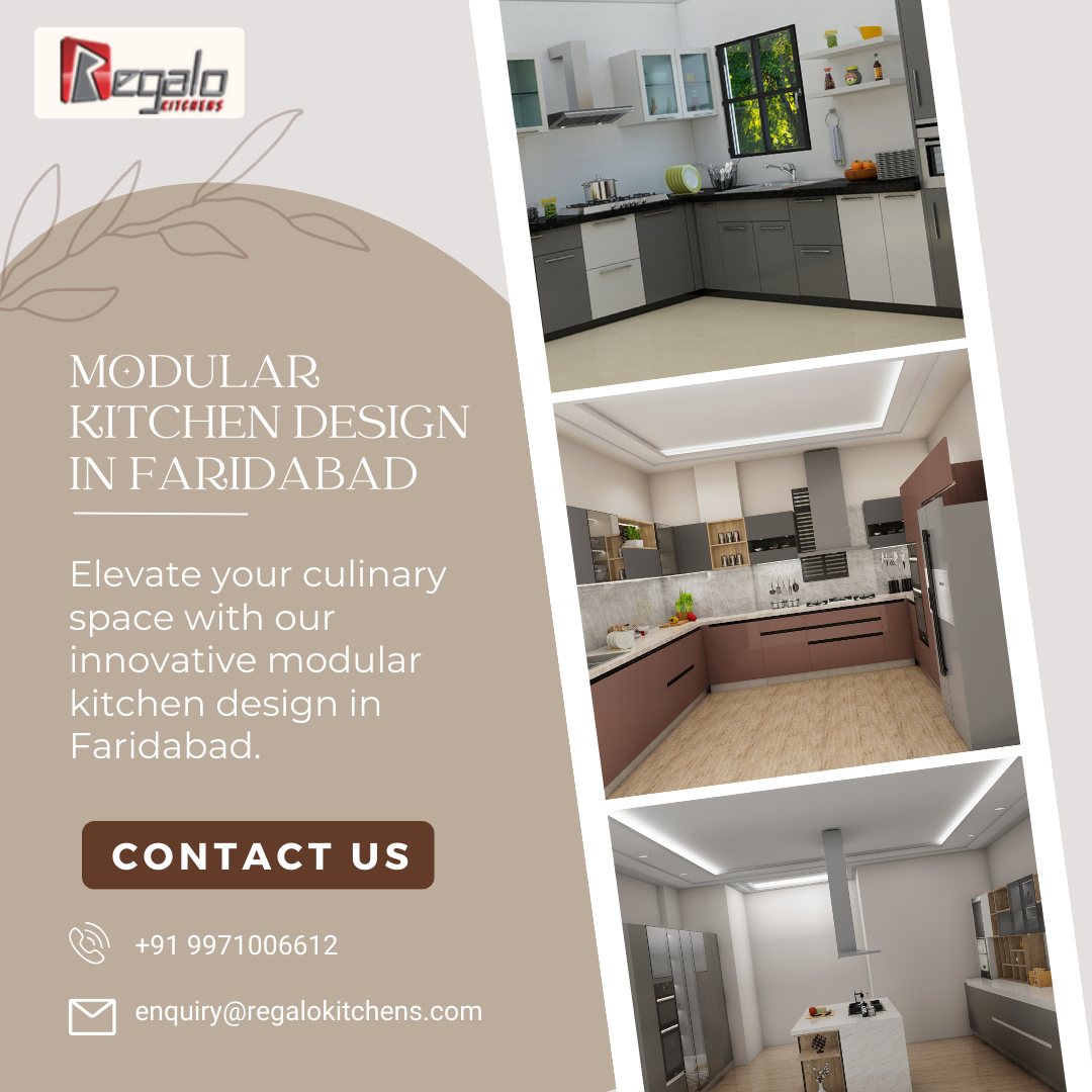 Modular Kitchen Design in Faridabad | Regalo Kitchens - Kitchen Design ...