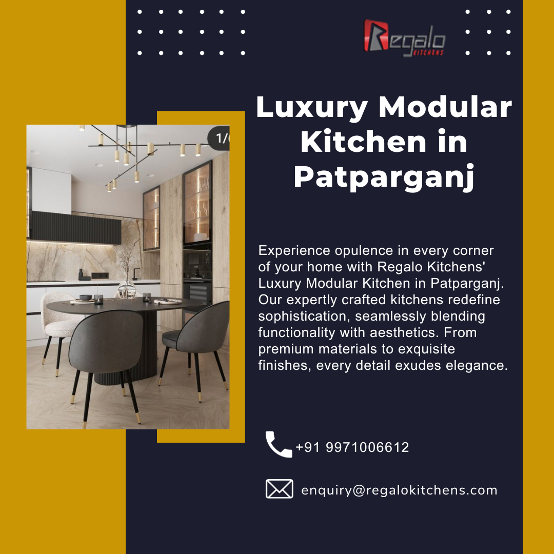 Luxury Modular Kitchen in Patparganj - Regalokitchens2915 - Medium