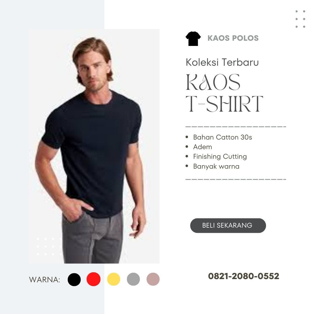 PROMO, call 085798214673 T Shirt Kaos Polos Al-Hikmah Melayani Daerah ...