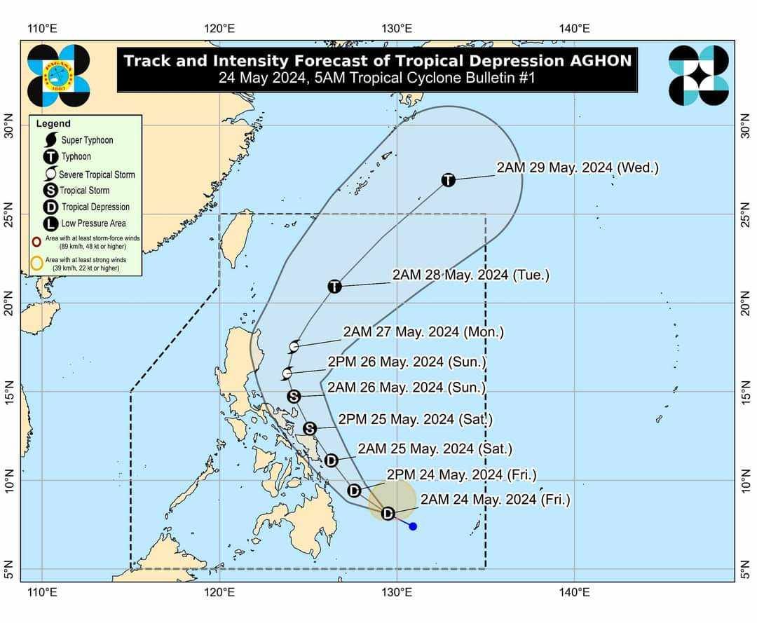 PAGASA: Typhoon “Aghon” to bring first rains of 2024 to PH | by The ...