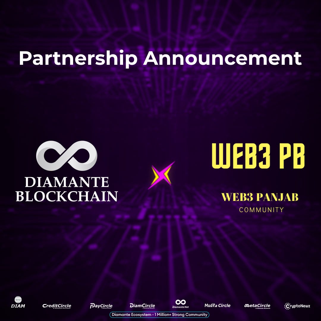 Diamante Blockchain X Web3 Panjab Community - DIAM - Medium