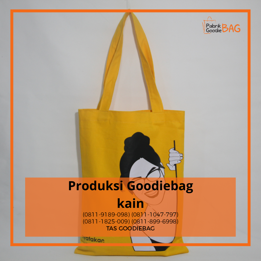 Produksi Goodie Bag Kain - Produksi Goodie Bag Bogor - Medium