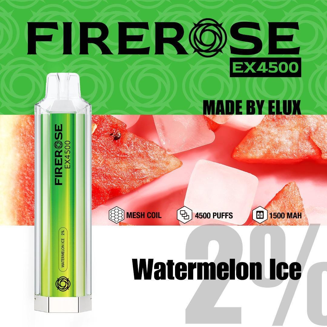 Unlocking the Luxurious Vaping Experience with the eLux Firerose Ex4500 ...