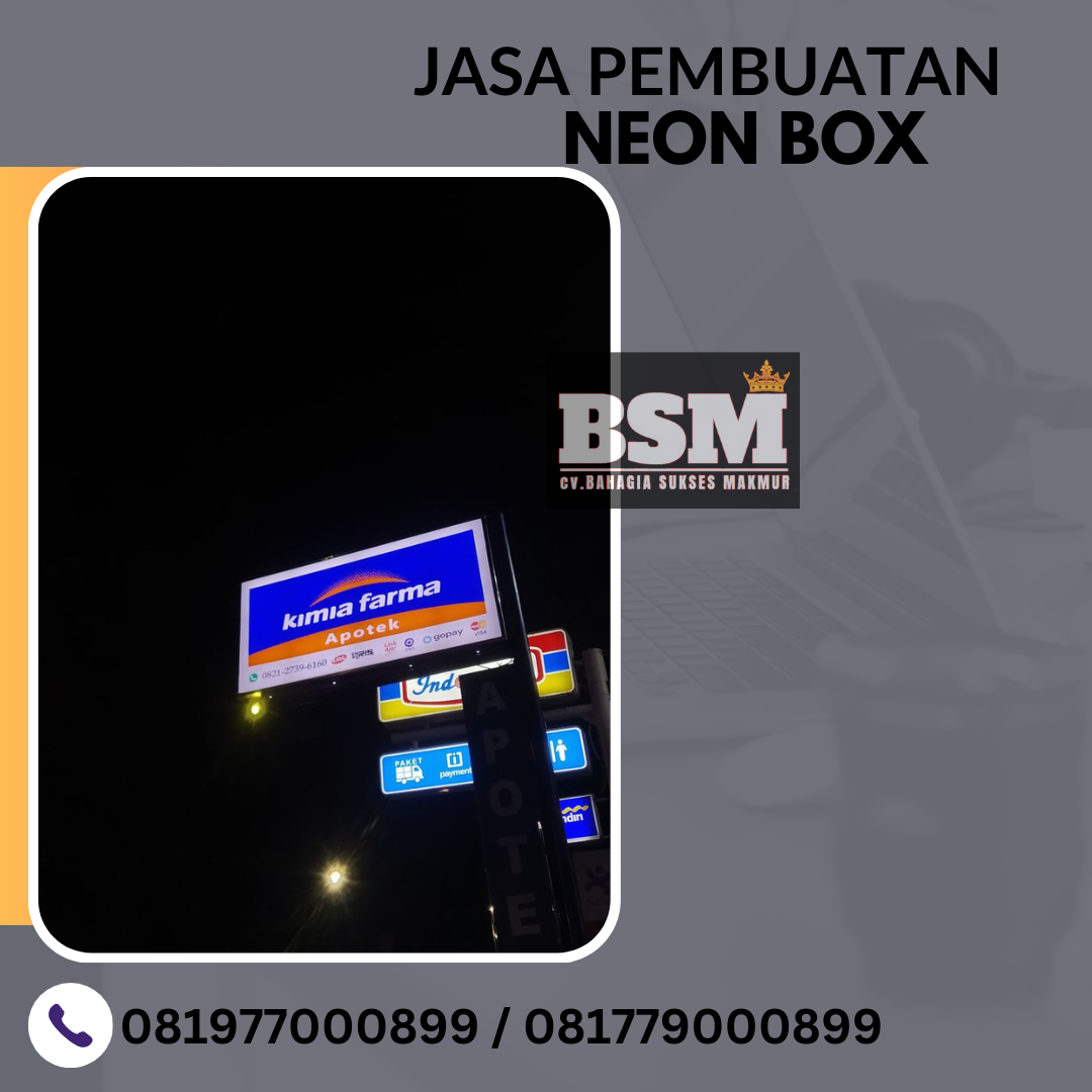 PEMBUATAN NEON BOX APOTEK 081977000899 / 081779000899 | by Juragan ...