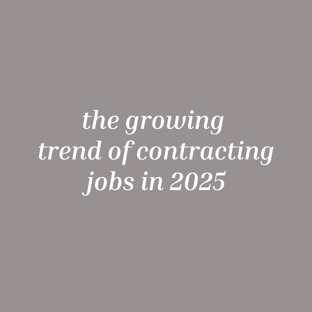Dear Designers 💌 04. The Growing Trend of Contracting Jobs in 2025 | by ...