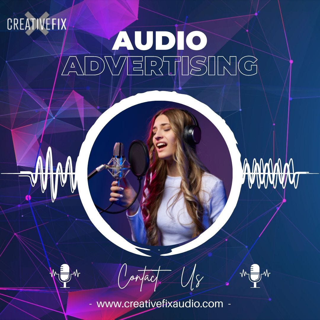 Audio Advertising - Creative Fix Audio - Medium