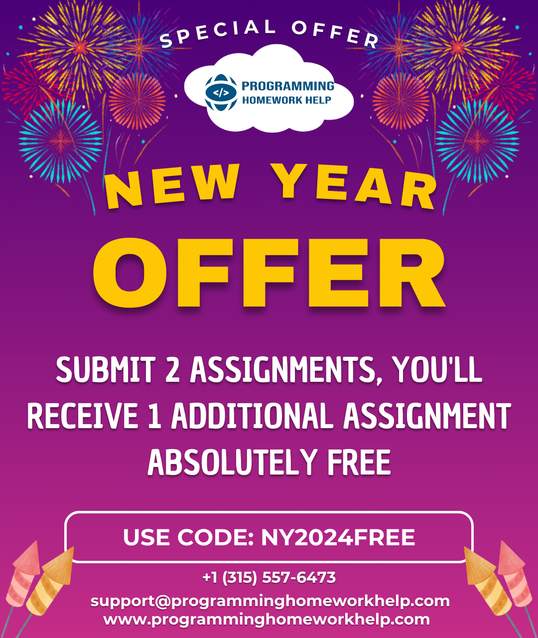 Unwrap Success in the New Year with Exclusive Offers from ProgrammingHomeworkHelp.com! | by Enzo ...