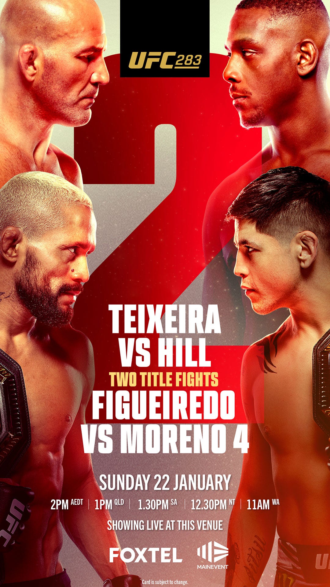 UFC 283: Teixeira vs. Hill fight Analysis and Results | by Vineesh | Medium
