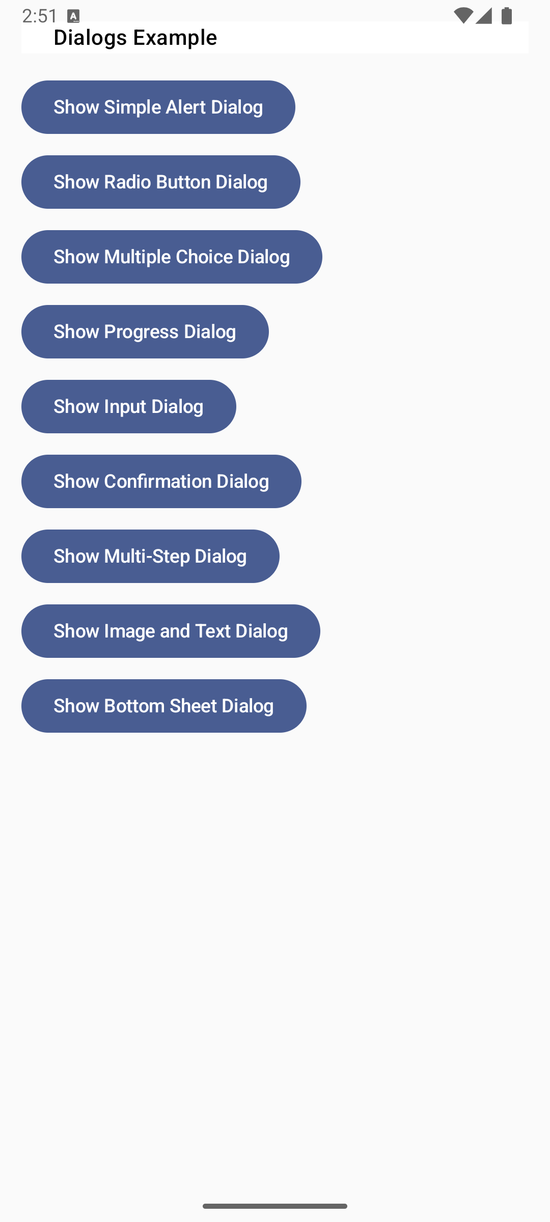 Compose Cheatsheet : Dialogs Boxes in Android App | by Dharma Kshetri | Medium