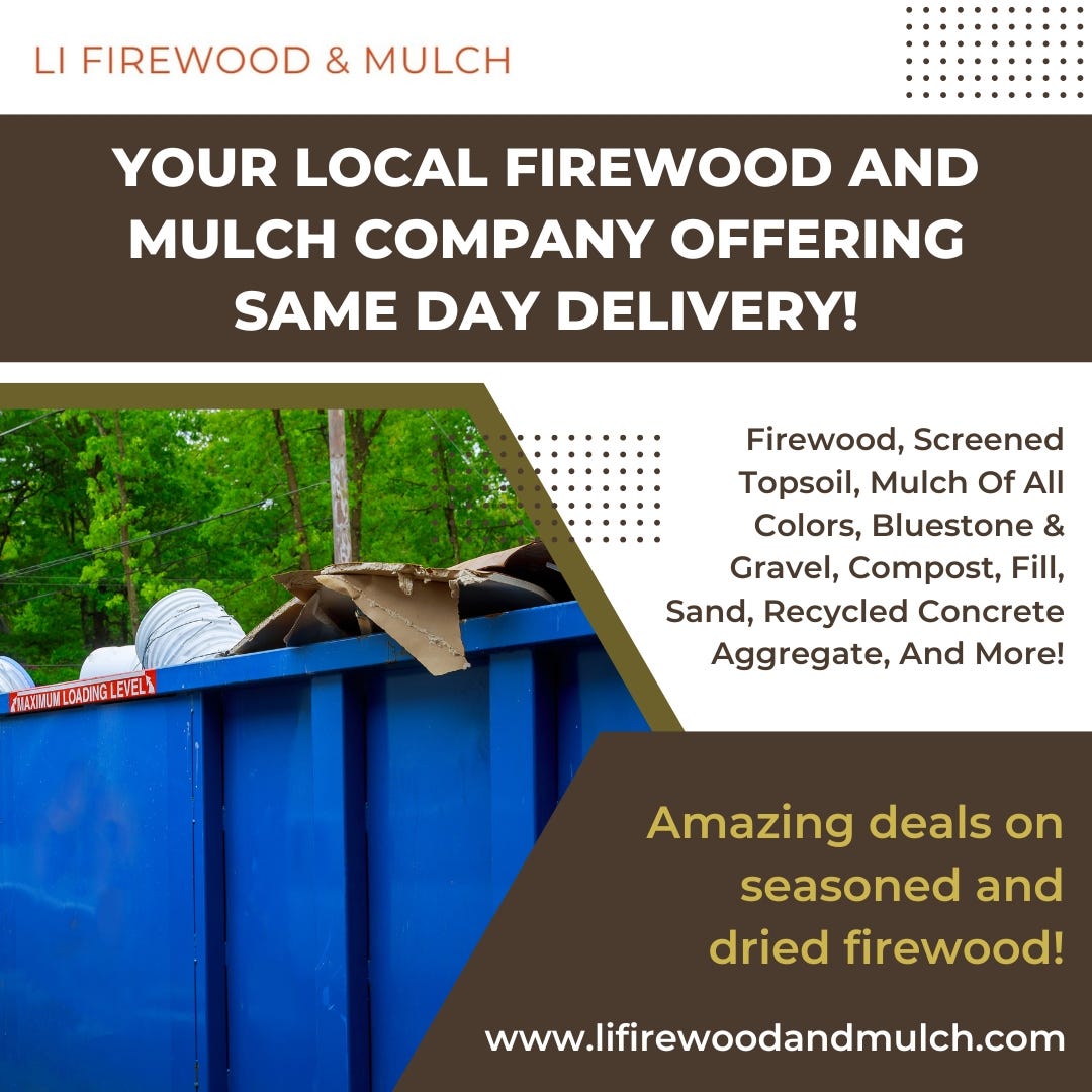 Local Firewood Delivery. LI Firewood and Mulch 25 Grucci Ln… | by LI ...